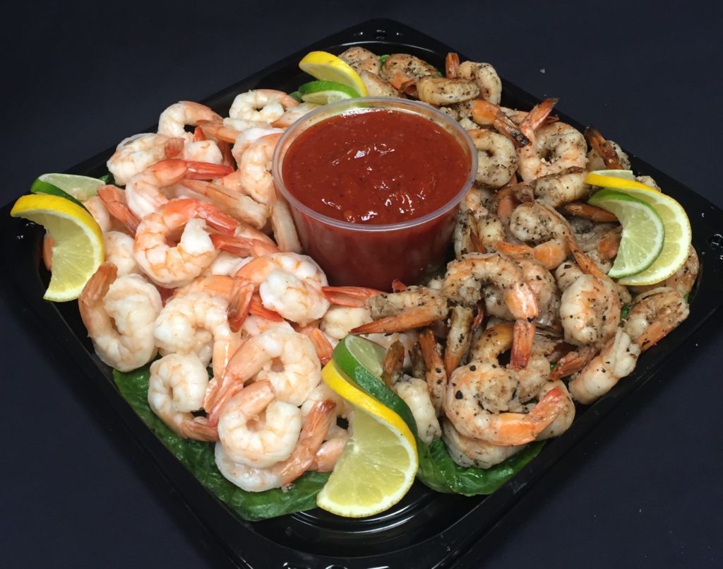 The 50/50 Shrimp Tray #10 - Absolutely Fresh Seafood Market