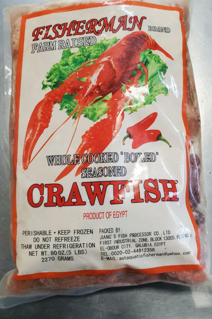 10 lb. 16/20 Whole Cooked Crawfish - Absolutely Fresh Seafood Market